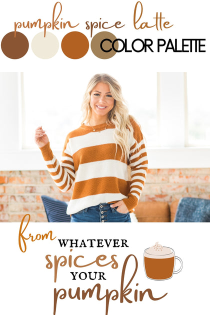 Pumpkin Spice Latte Color Palette + PSL At-Home Recipe! – Liam & Company