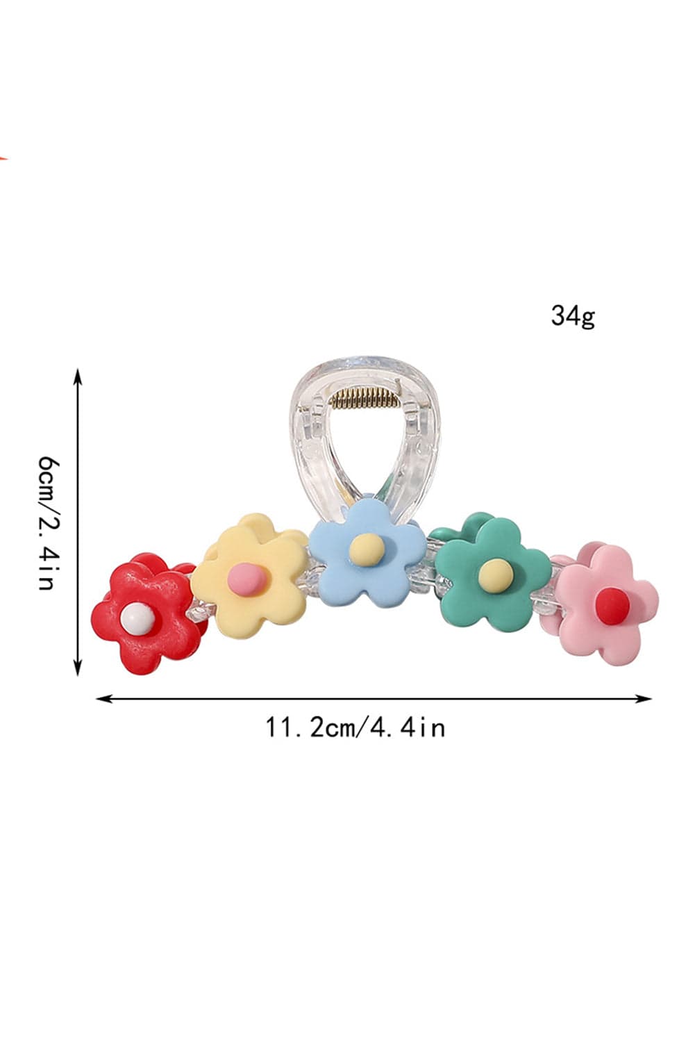 Colorful Flower Claw Clip – Liam & Company