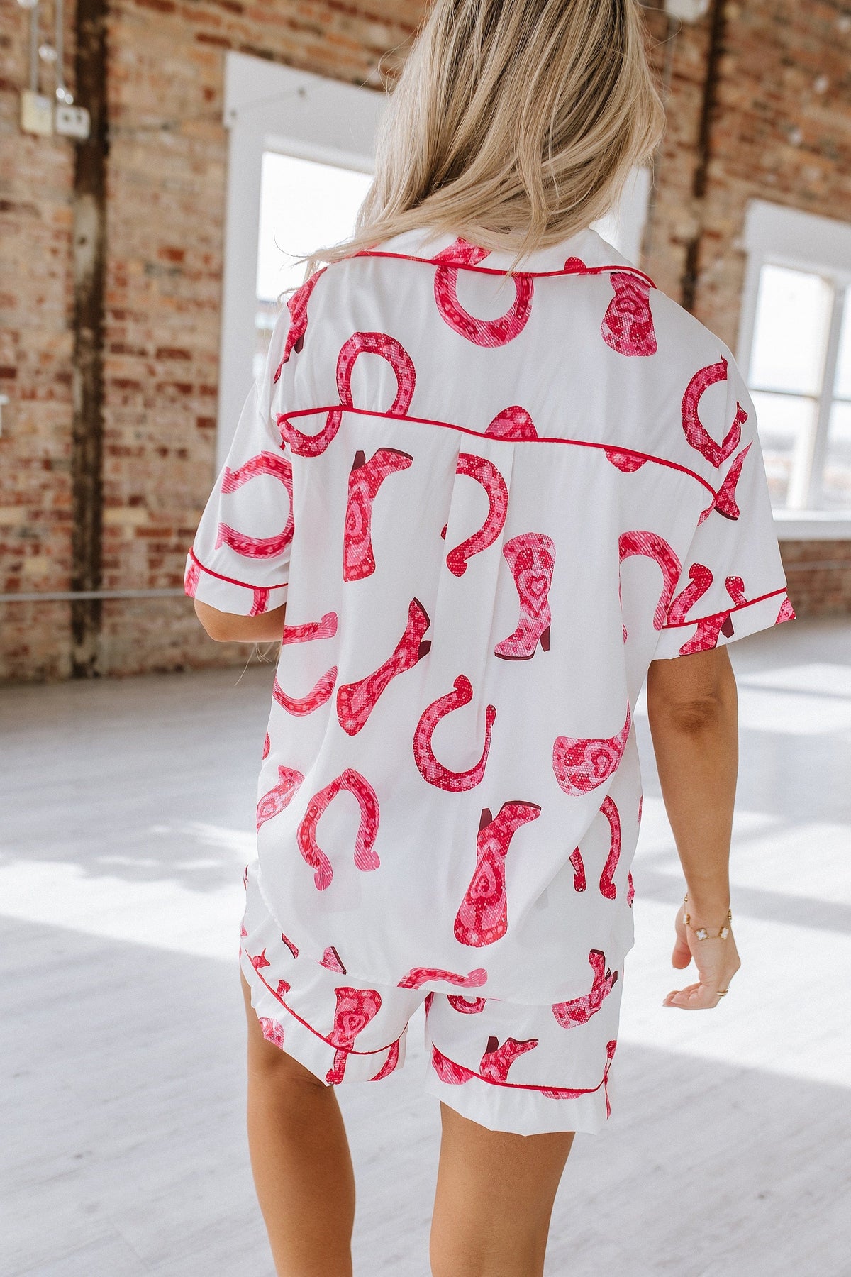 Cowboy Satin Pj Set – Liam & Company