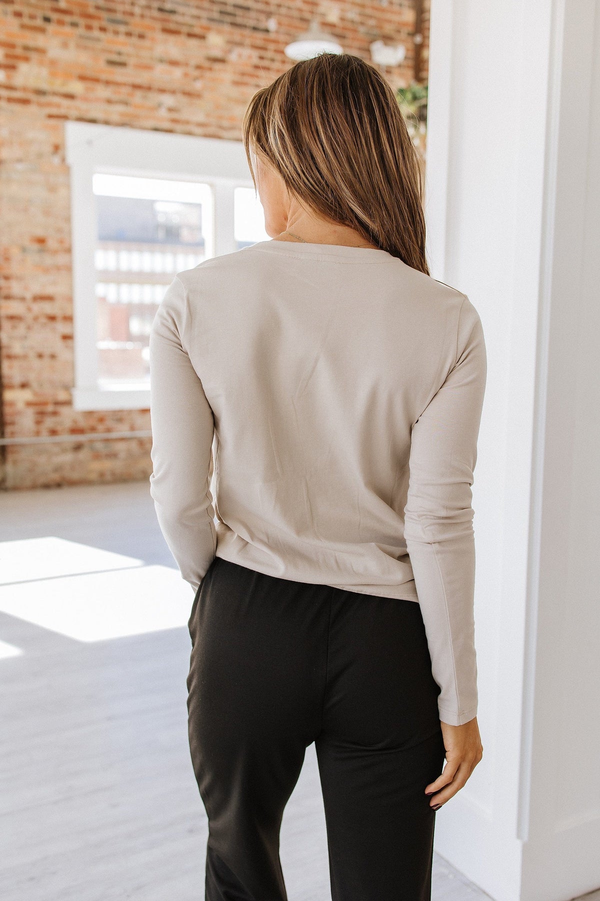 Edison Long Sleeve Crew Neck – Liam & Company