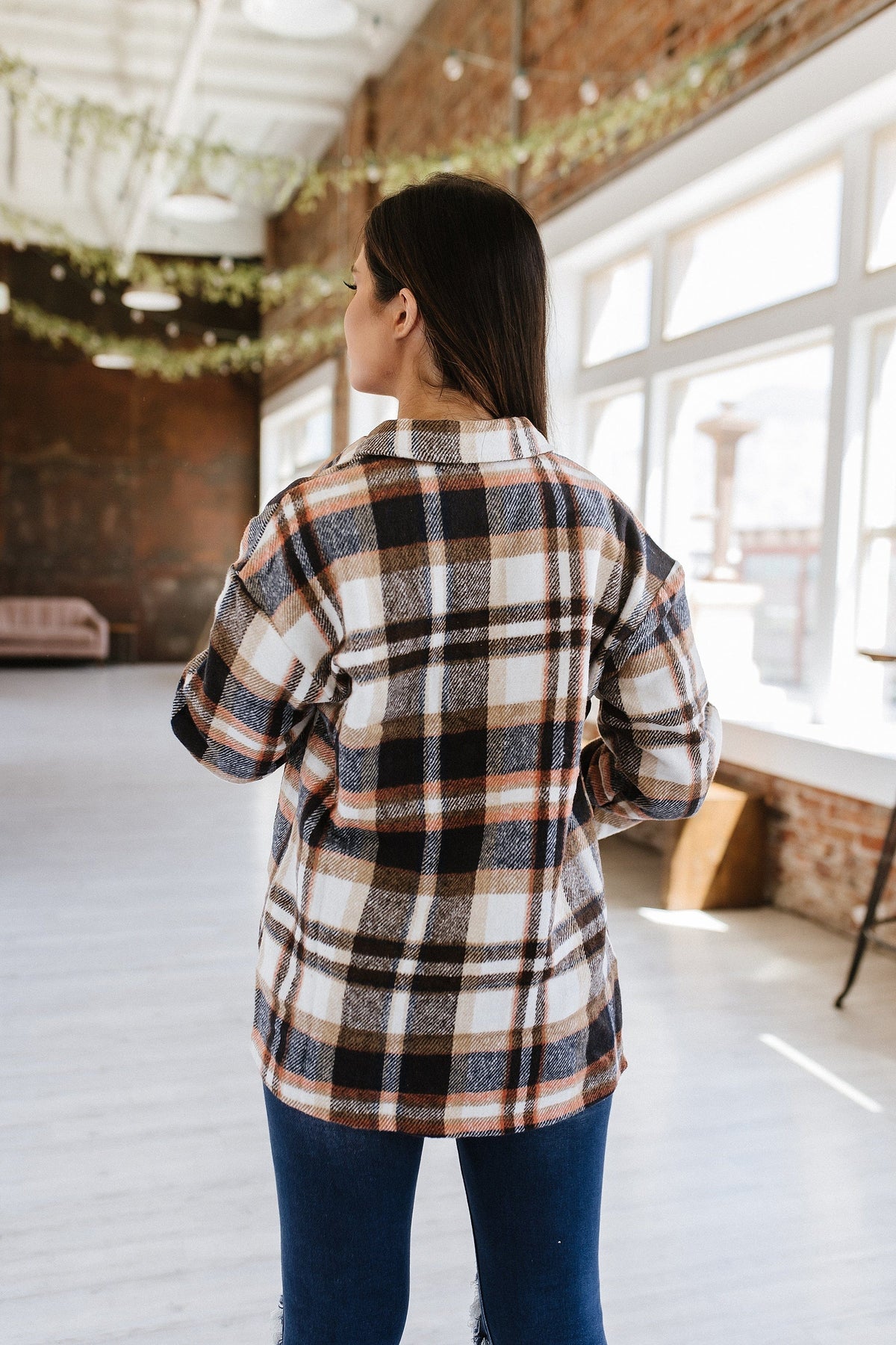 Emmie Plaid Button Up | Plaid Button Up | Plaid Shacket – Liam & Company