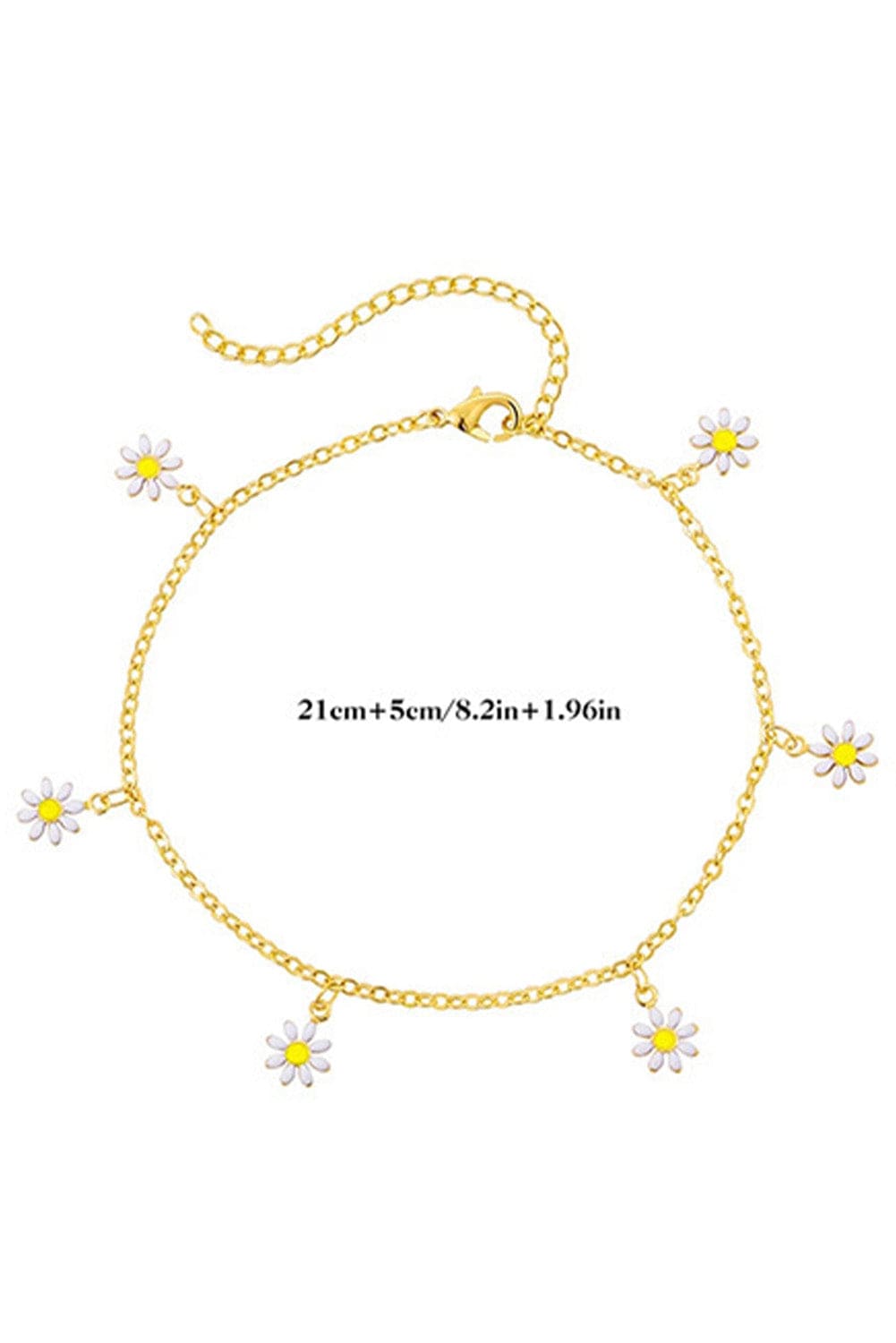 Gold Daisy Chain Anklet – Liam & Company