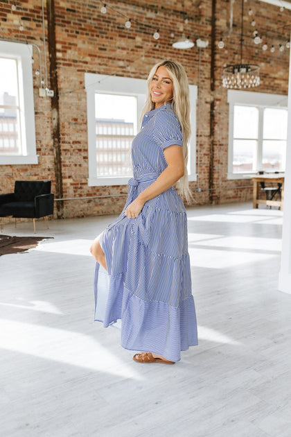 Grover Button Front Maxi Dress | Maxi Dresses | Womens Dresses – Liam ...