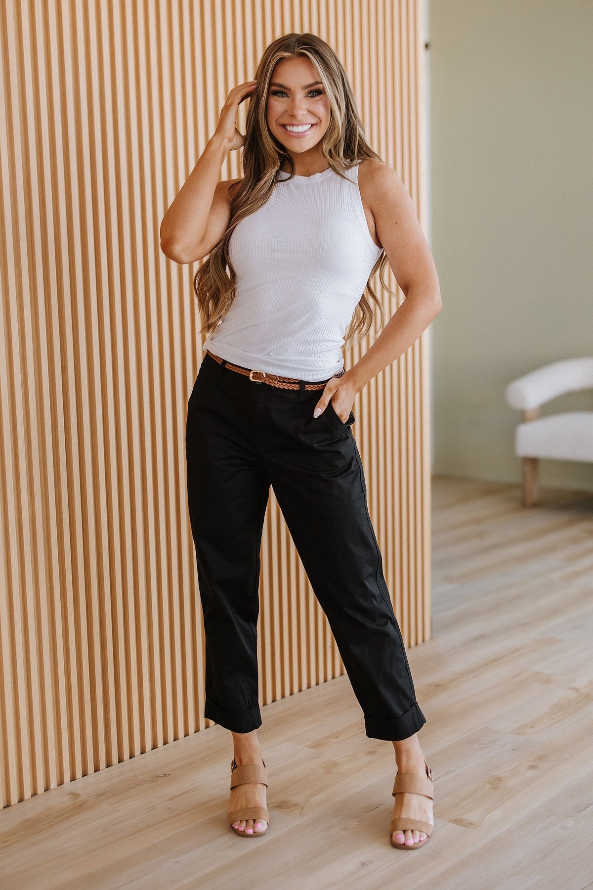 Janie Relaxed Fit Chino | Business Pant – Liam & Company