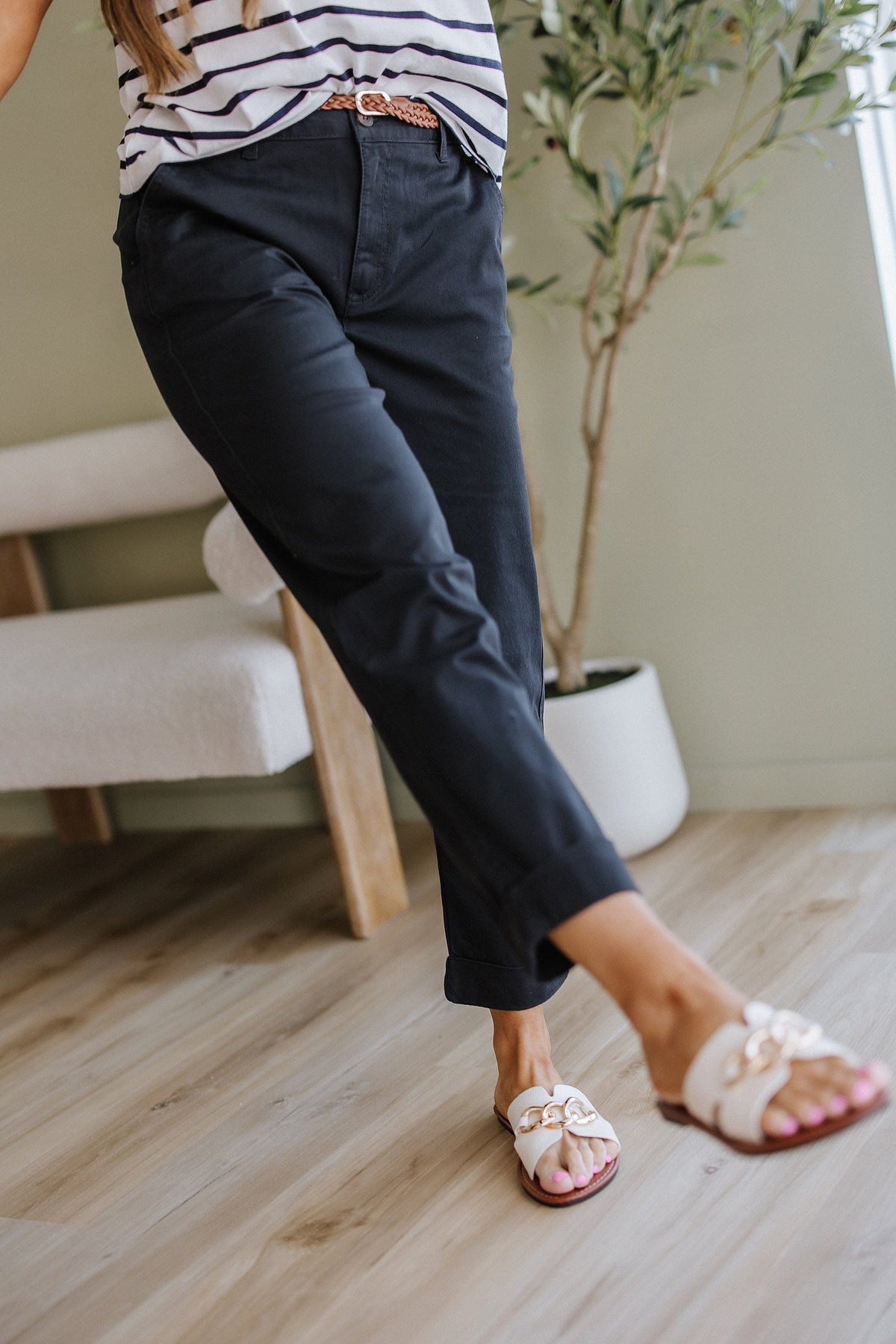 Janie Relaxed Fit Chino | Business Pant – Liam & Company