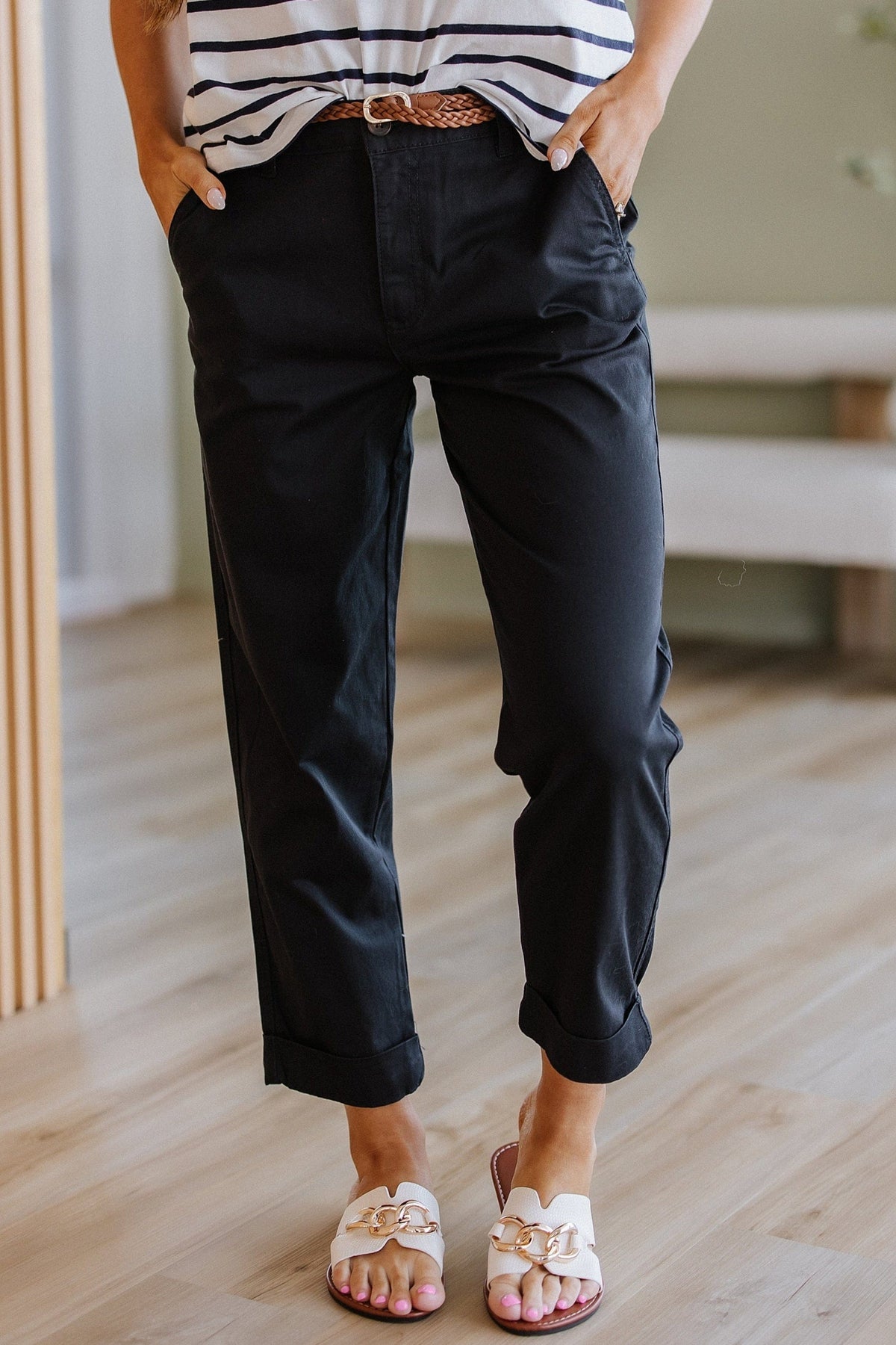 Janie Relaxed Fit Chino | Business Pant – Liam & Company