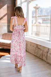 Kea Floral & Lace Maxi Dress | Boho Maxi Dress | Spring Dress – Liam ...