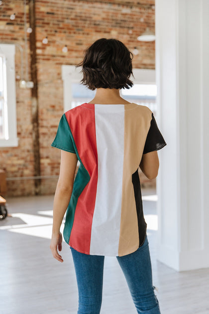 SALE - Kerry Colorblock Tunic | Size Small – Liam & Company