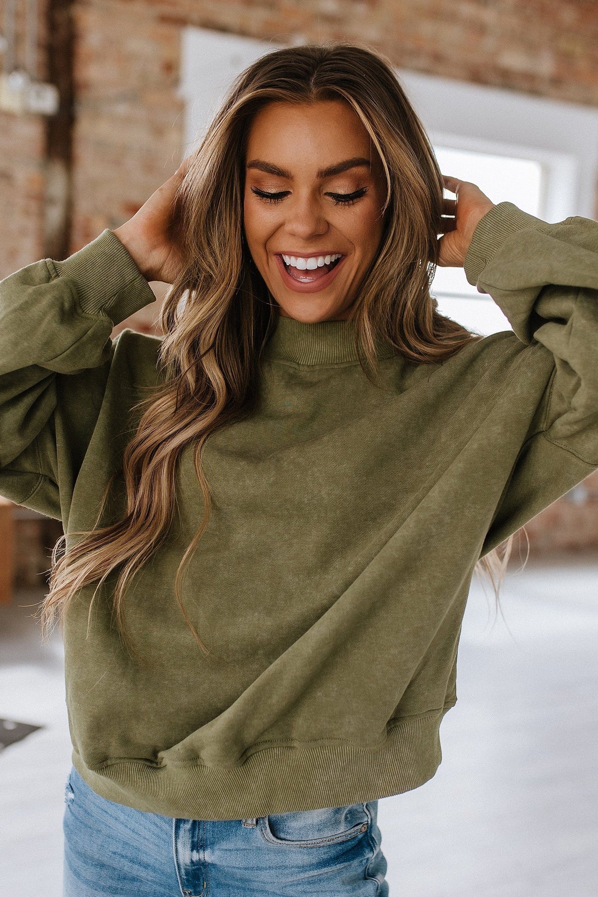 Mineral Washed Sweatshirts | Sweatshirts For Women | Sweatshirts – Liam ...