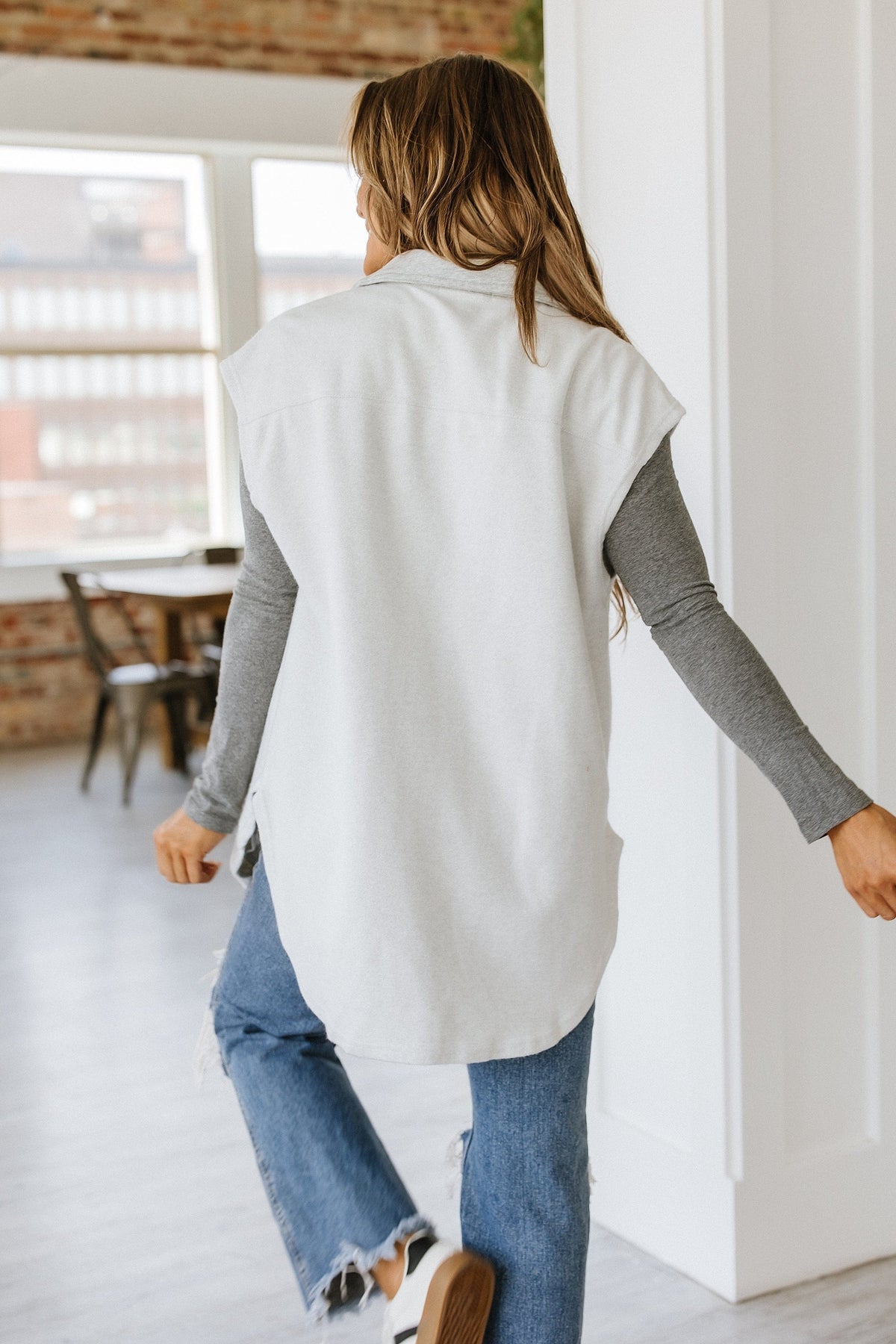 SALE - Zari Sleeveless Shacket – Liam & Company