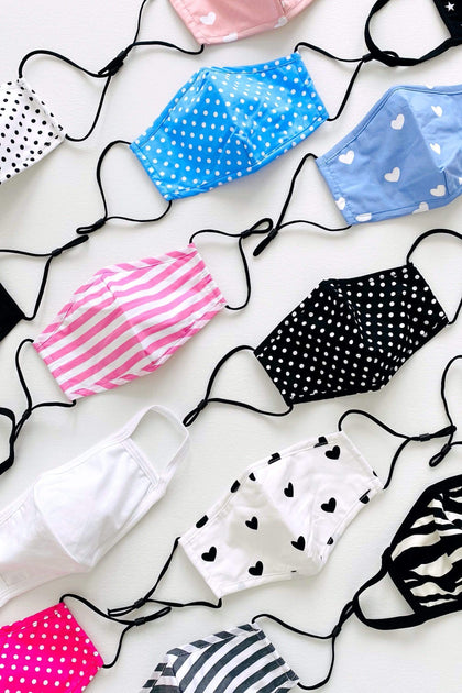 Adjustable Face Mask w/ Filter Pocket | Face Mask With Filter – Liam ...