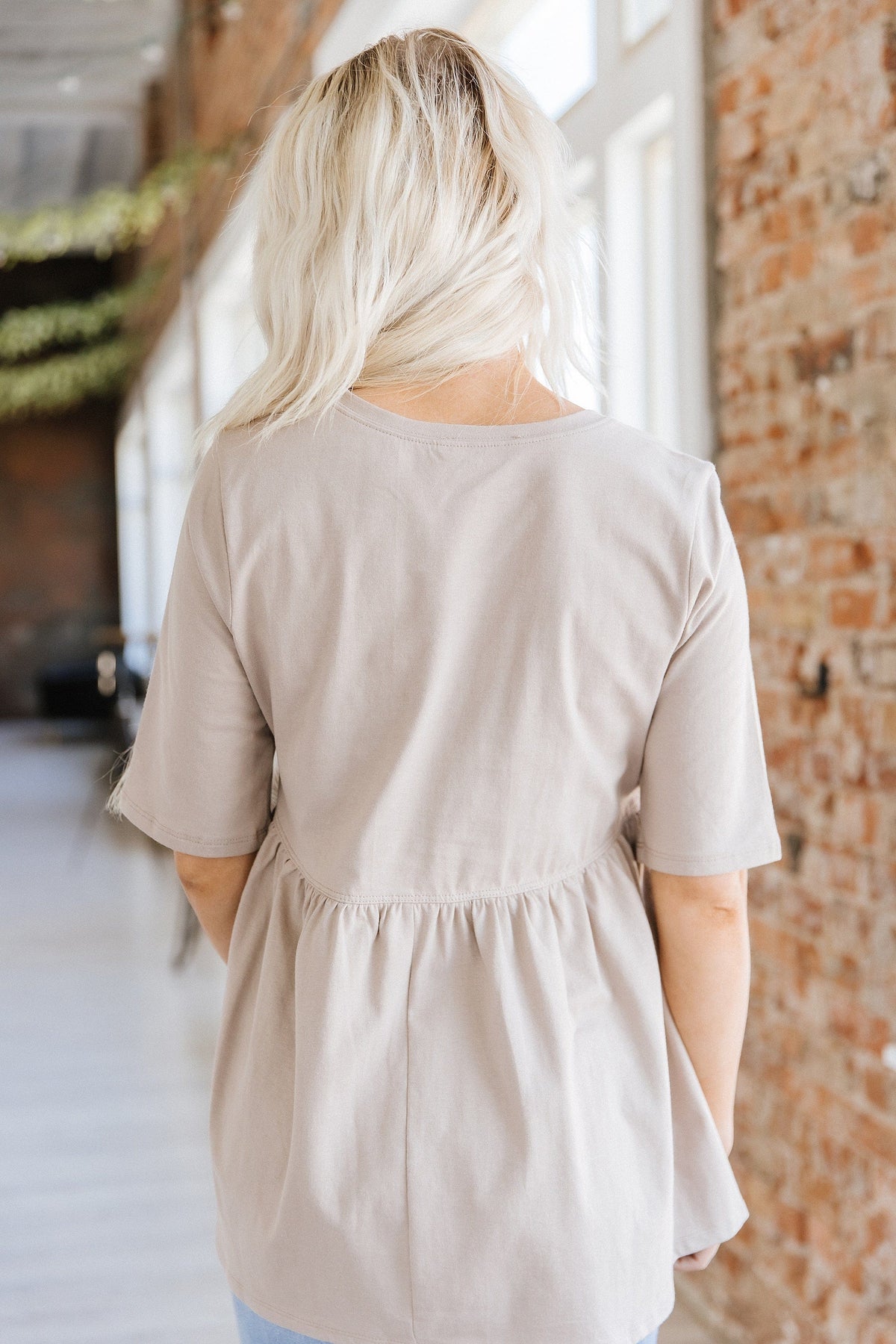 Jess Empire Waist Tunic | Plus Size Boutique | Tunic Tops | Liam & Co ...